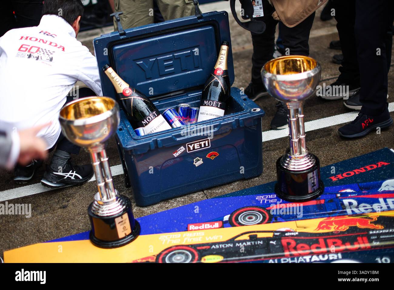 Red Bull Racing celebration,during the Formula 1 Lenovo Japanese Grand ...