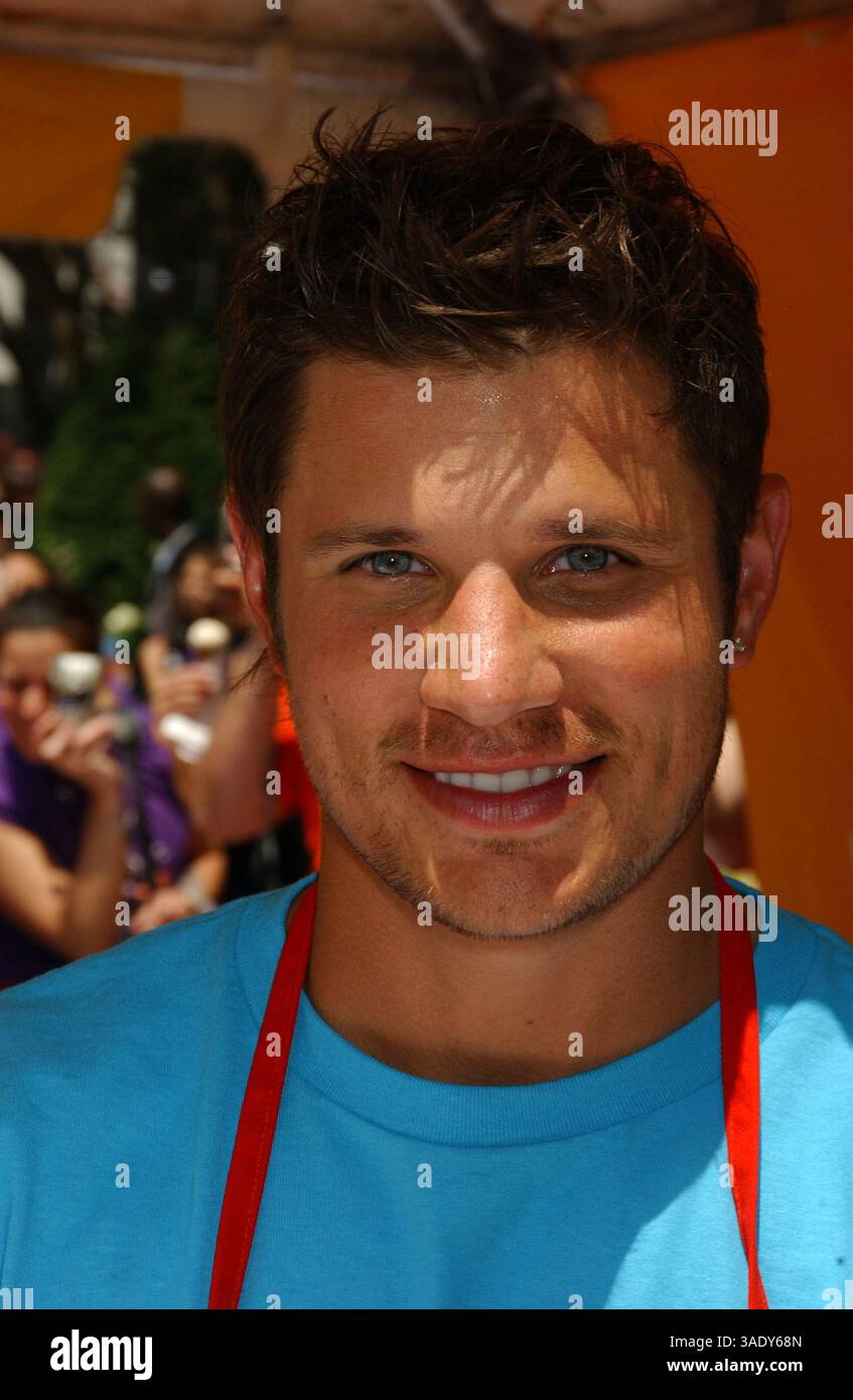 Jun 16, 2004; New York, NY, USA; Singer NICK LACHEY hosts Big Brothers ...