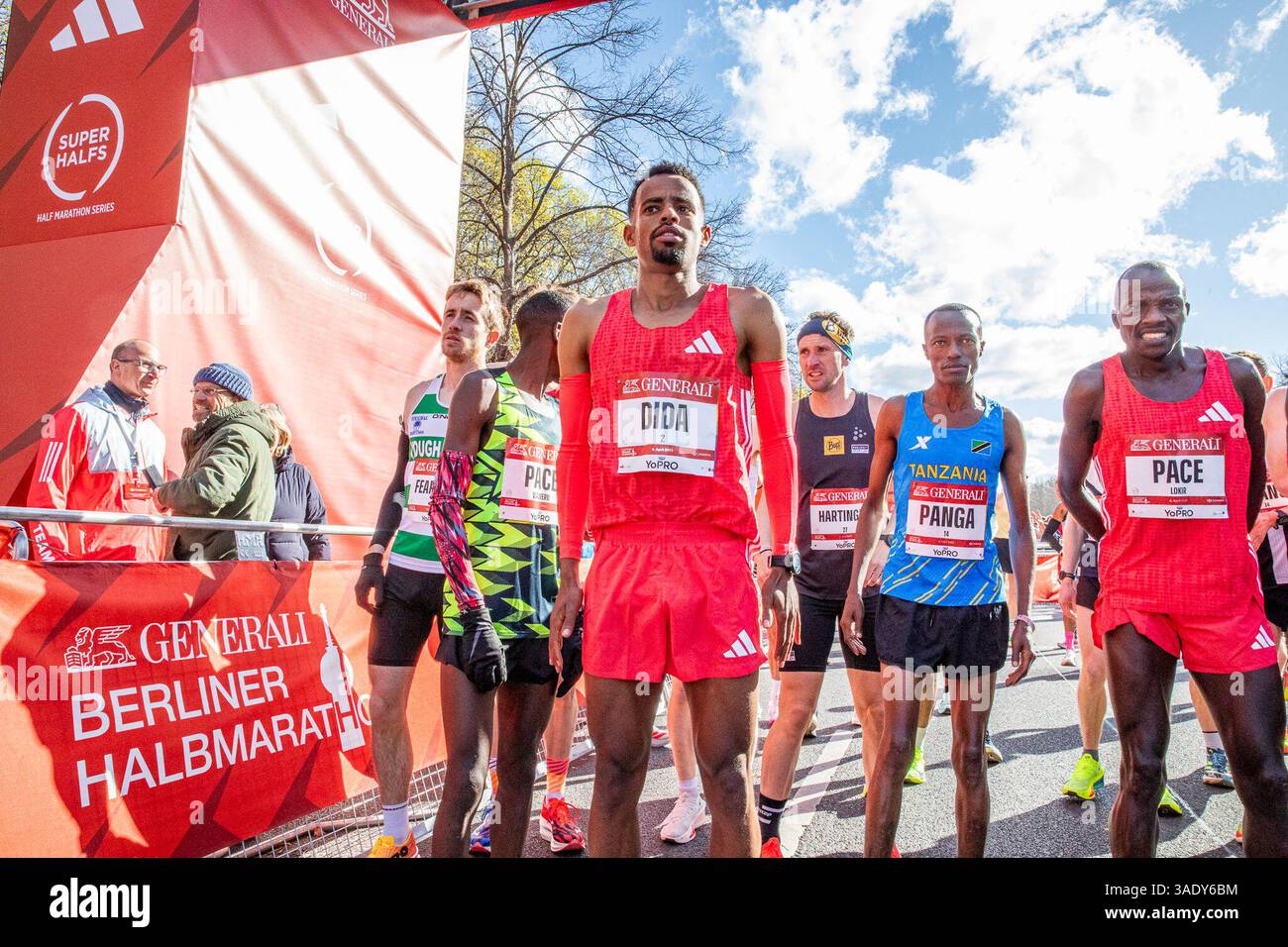 Berlin’s 2025 half marathon kicked off Sunday, April 6, 2025, under ...