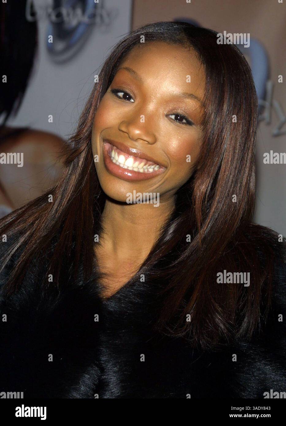Mar 05, 2002; New York, NY, USA; Singer BRANDY appears @ FYE Music ...