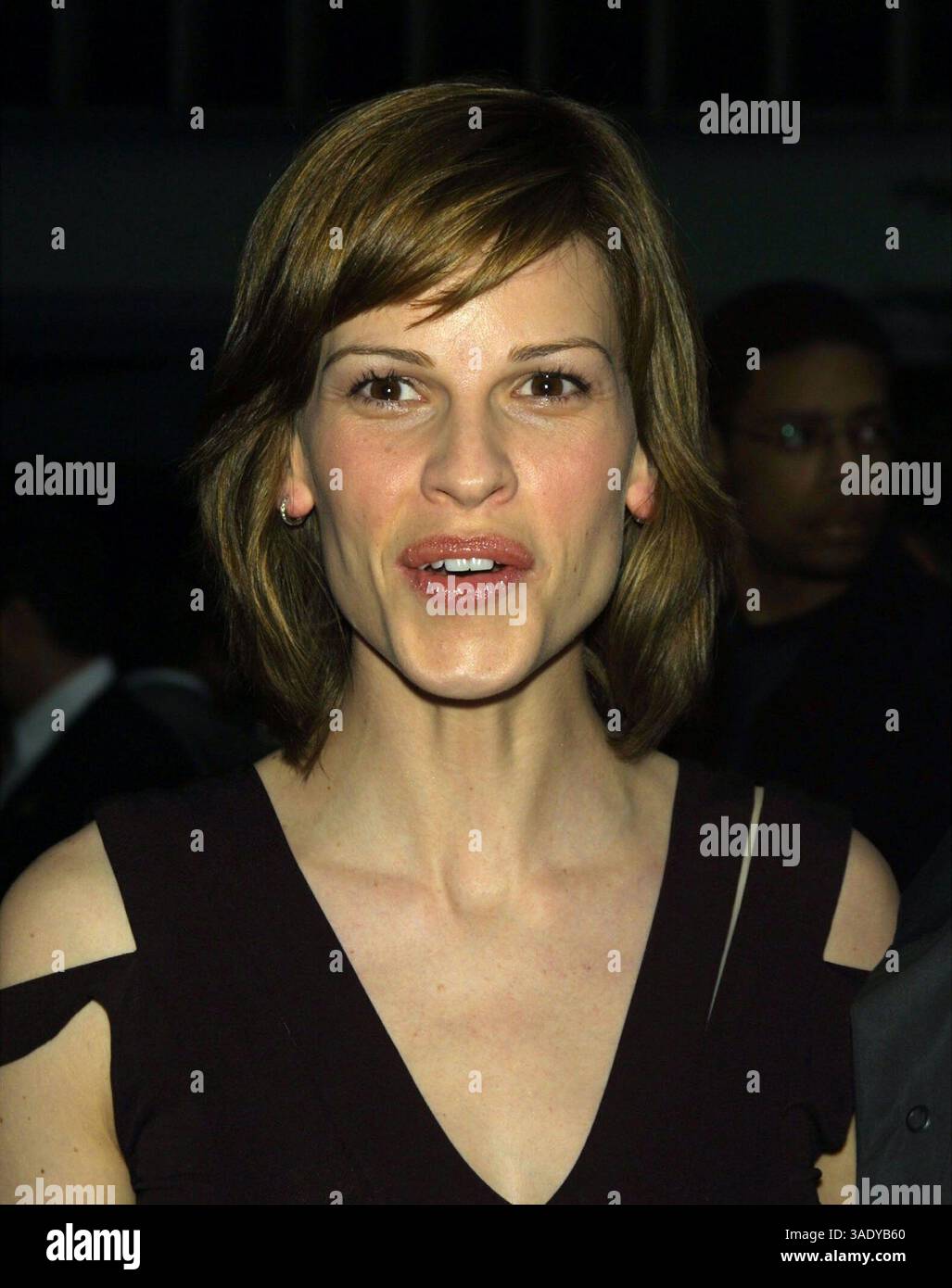Hillary swank headshot hi-res stock photography and images - Alamy