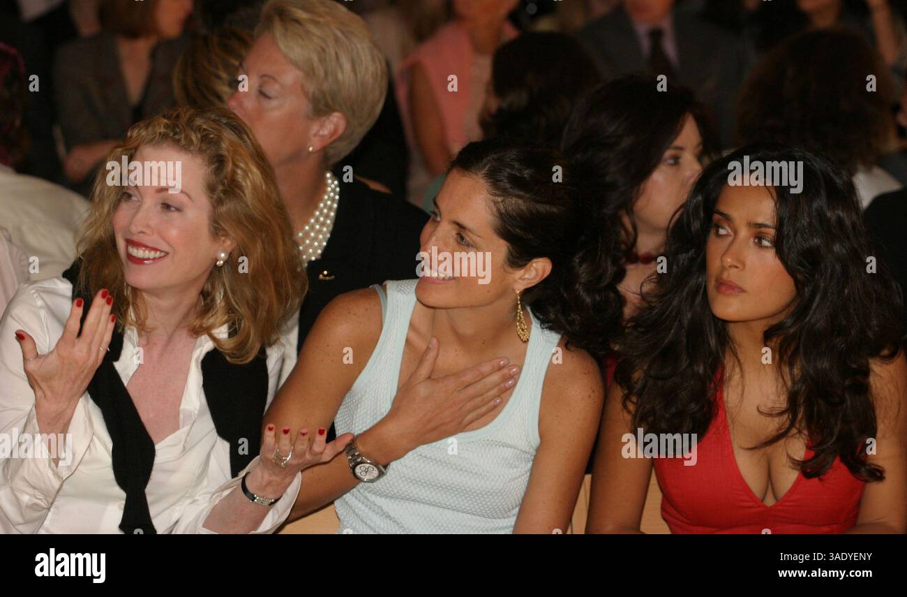 Actress DIANDRA DOUGLAS, daughter of Carolina Herrera, & actress SALMA ...