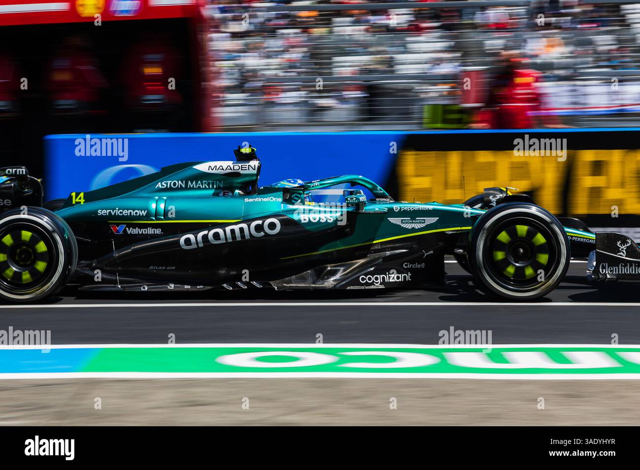 Suzuka, Japan. 05th Apr, 2025. Fernando Alonso of Spain and Aston ...