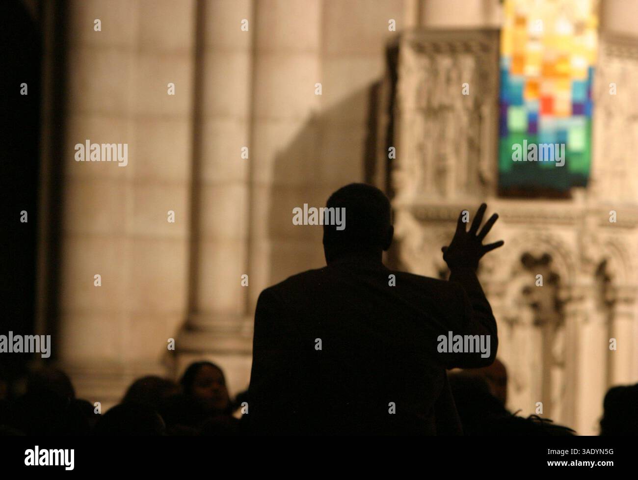 Feb 02, 2004; New York, NY, USA; Comedian BILL COSBY speaks to young ...