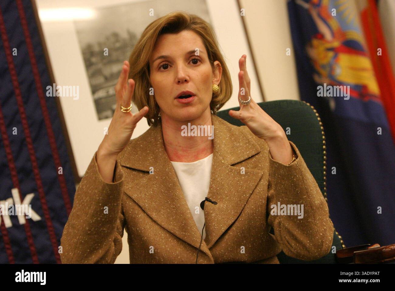 Feb 18, 2004; New York, NY, USA; Smith Barney Chairman & CEO SALLIE ...