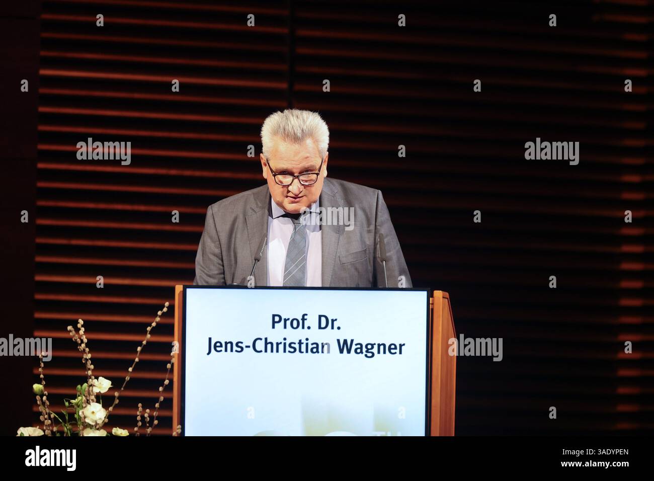 Weimar, Germany. 06th Apr, 2025. Jens-Christian Wagner, Director of the ...