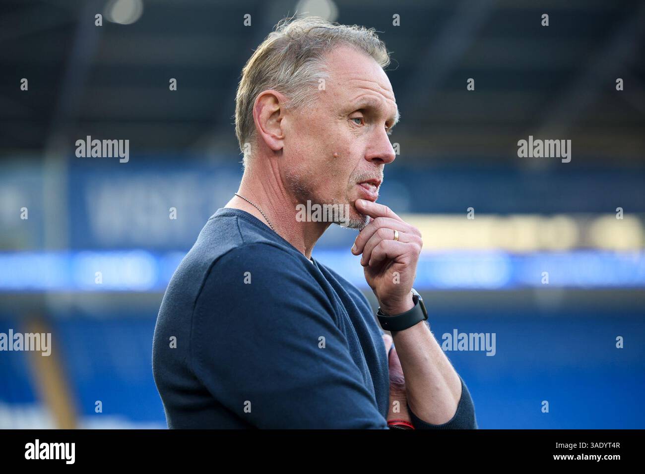 Cardiff, UK. 04th Apr, 2025. Cardiff, Wales, April 4th 2025: Denmark ...