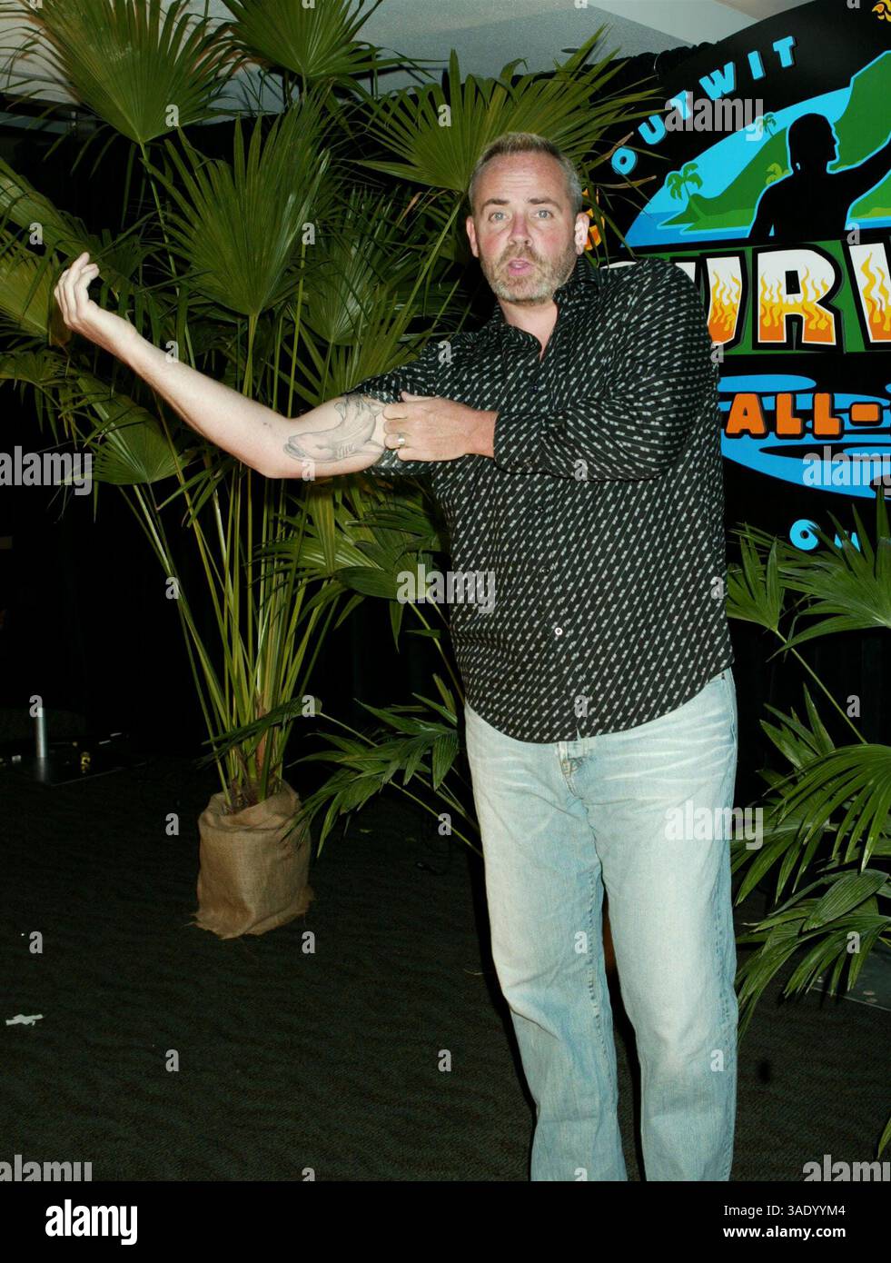 May 09, 2004; New York, NY, USA; Reality TV star RICHARD HATCH rolls up ...