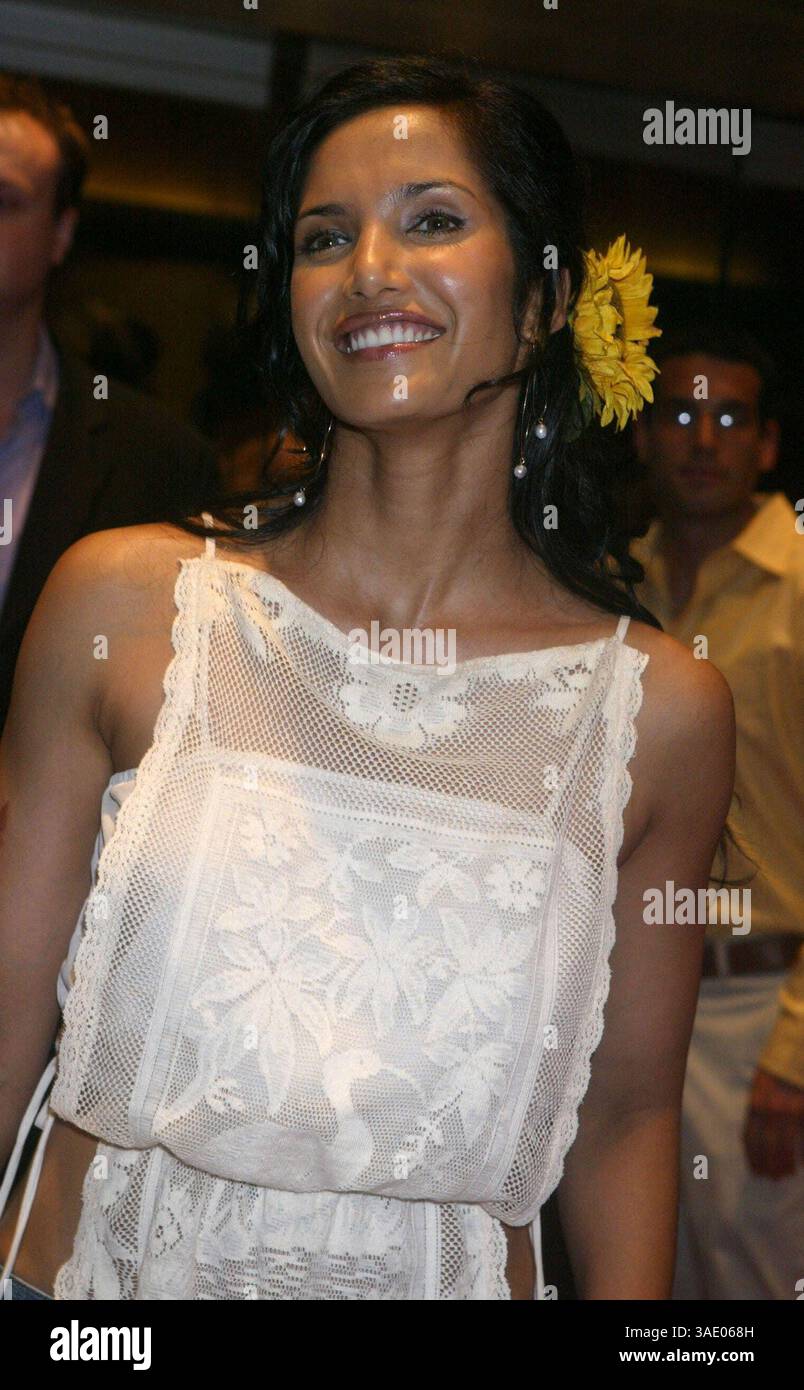 Jul 14, 2004; New York, NY, USA; Model PADMA LAKSHMI at the New York ...
