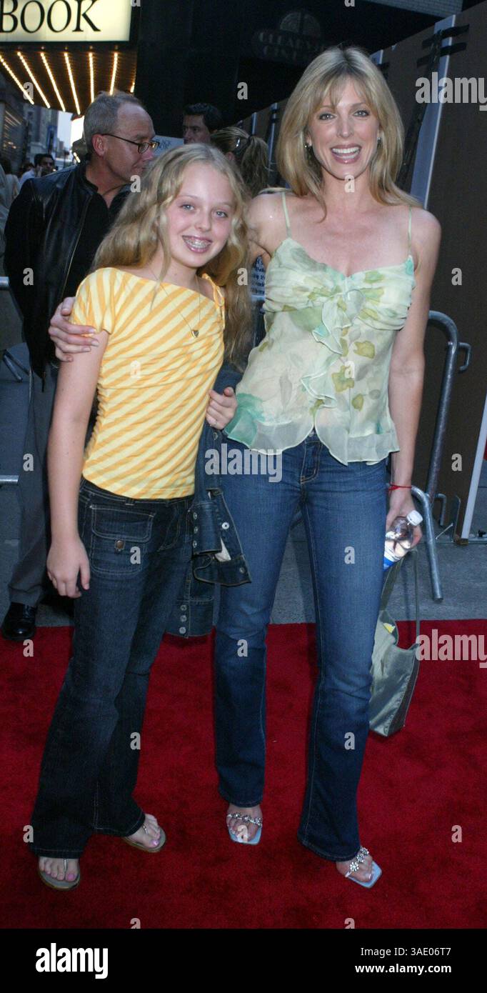 Jul 21, 2004; New York, NY, USA; TIFFANY TRUMP & her mother actress ...