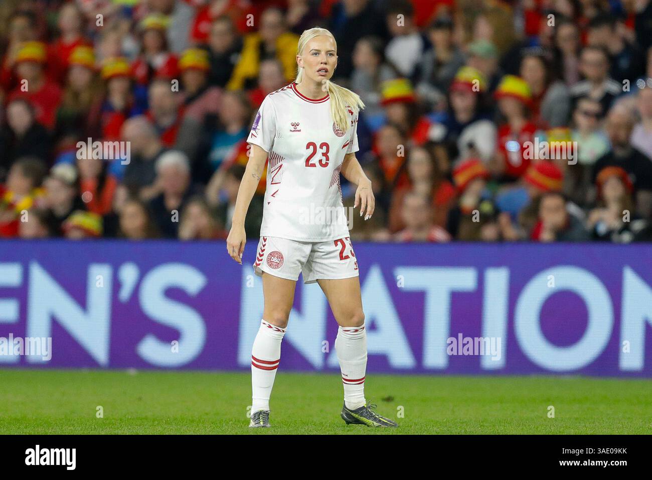 Cardiff, UK. 04th Apr, 2025. Cardiff, Wales, April 4th 2025: Sofie ...