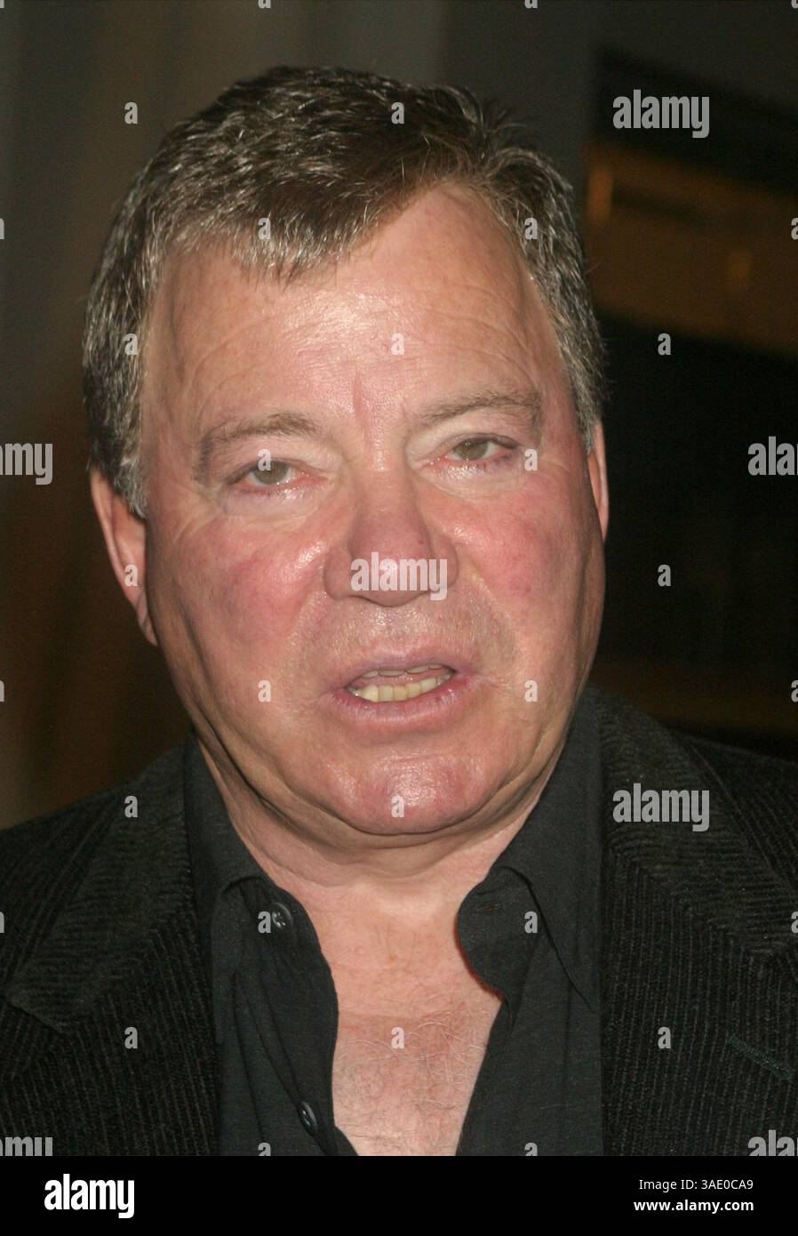 Oct 24, 2004; New York, NY, USA; Actor WILLIAM SHATNER at a charity ...