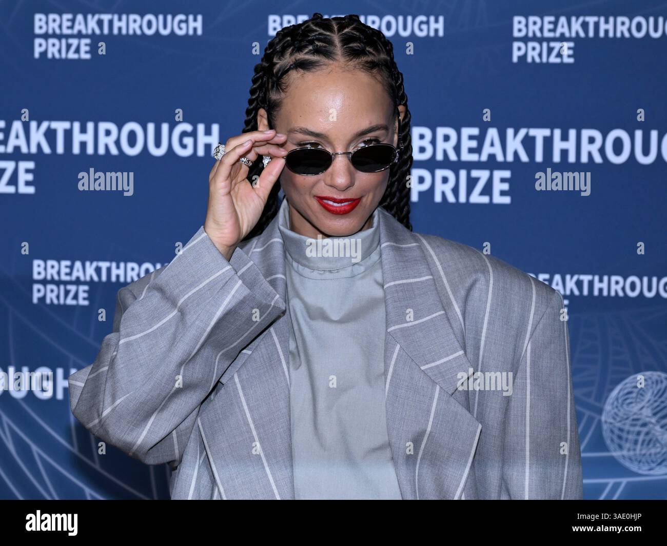 April 5, 2025, Santa Monica, California, USA: Alicia Keys attends the ...