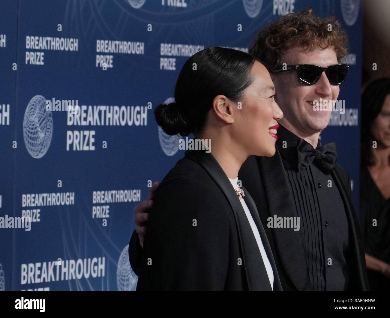 Los Angeles, USA. 05th Apr, 2025. Mark Zuckerberg arrives at the 11th ...