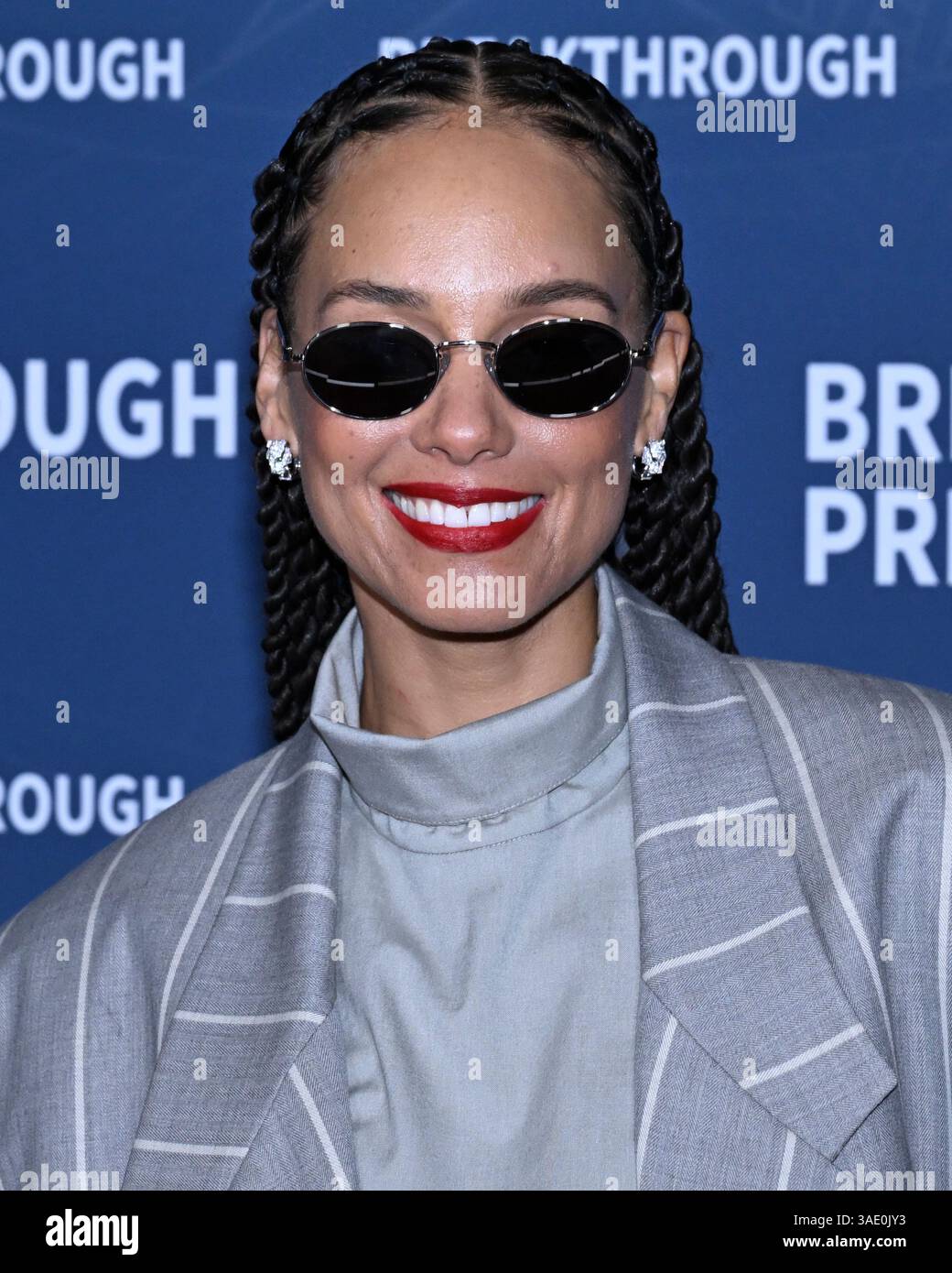 April 5, 2025, Santa Monica, California, USA: Alicia Keys attends the ...