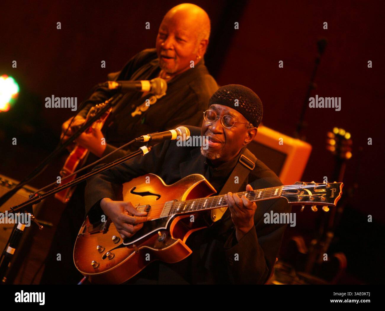 Jan 28, 2005; New York, NY, USA; Blues greats FREDDIE ROBINSON & JODY ...