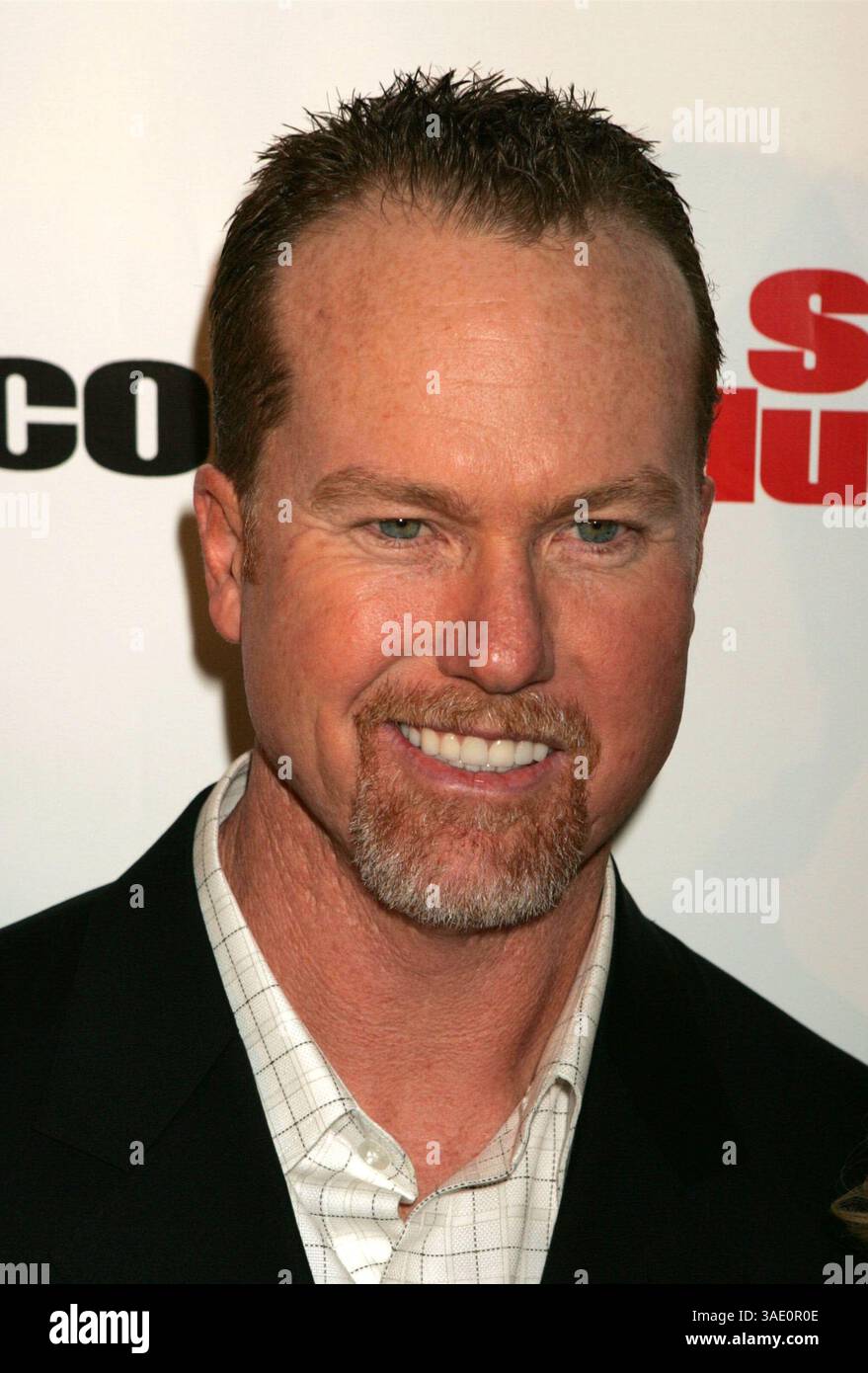 Feb 15, 2005; New York, NY, USA; Baseball player MARK MCGWIRE at the ...