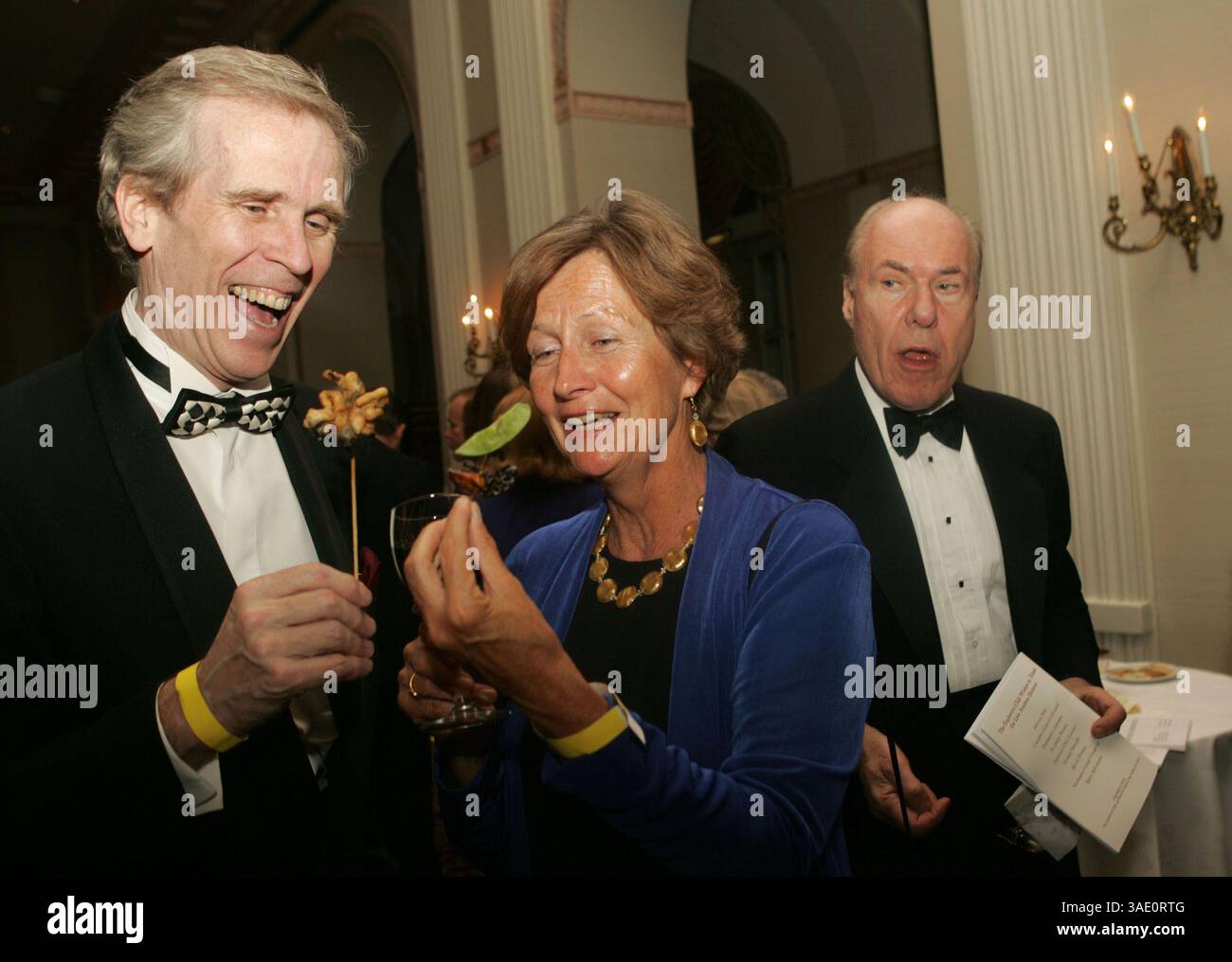 Mar 19, 2005; New York, NY, USA; Explorers club members eat exotic ...