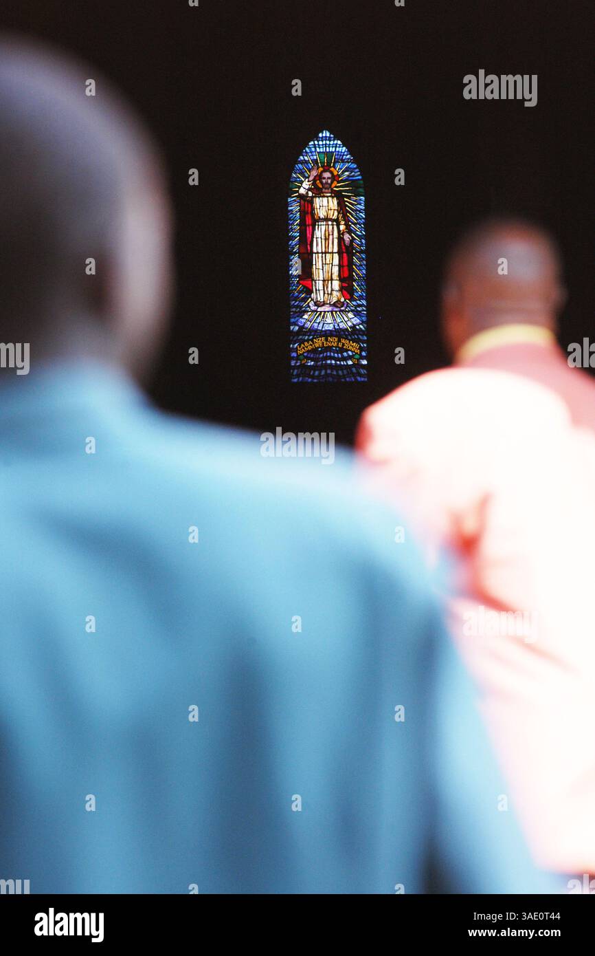 Nuns and Priests arrive for prayer while religion attracts the sellers ...