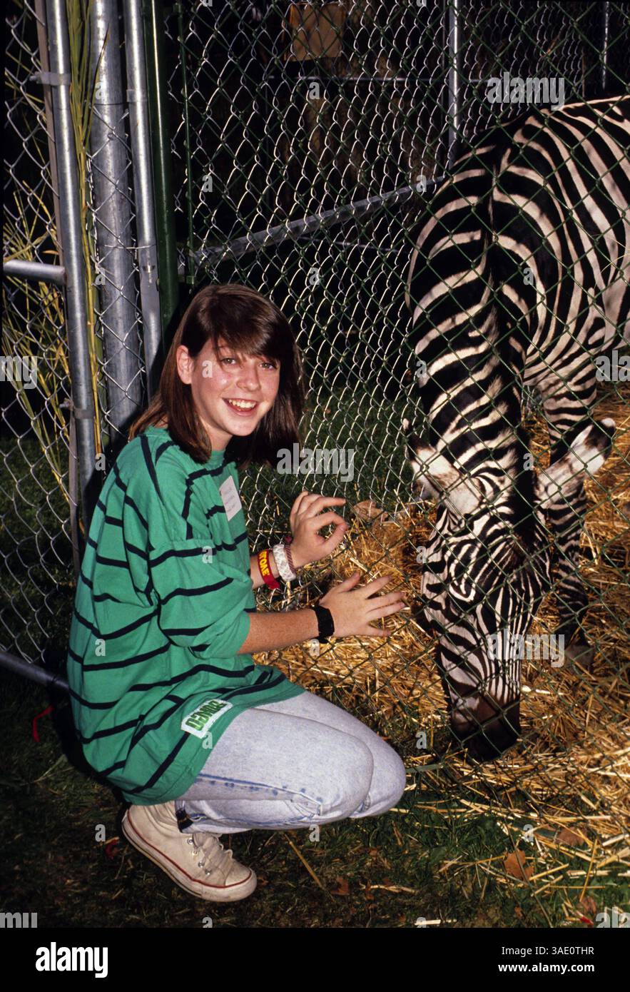 Aug. 22, 1989 - Hollywood, California, U.S. - F8789.ALYSON HANNIGAN ...