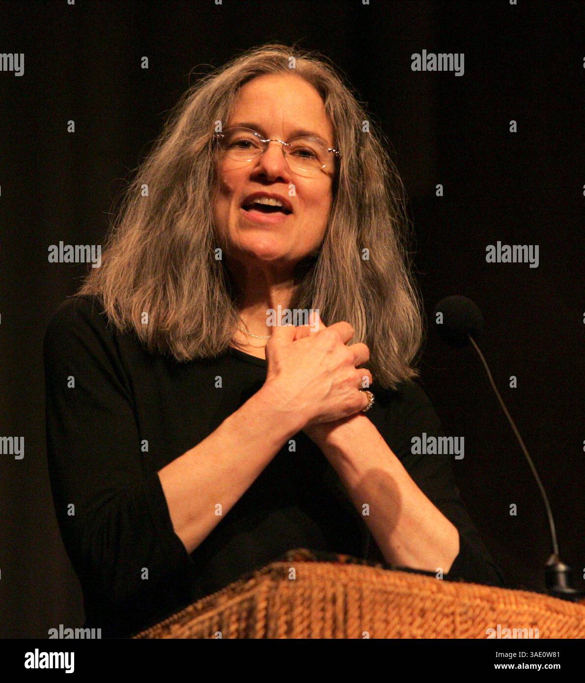 Mar 31, 2005; New York, NY, USA; Author SHARON OLDS reads for 80th ...