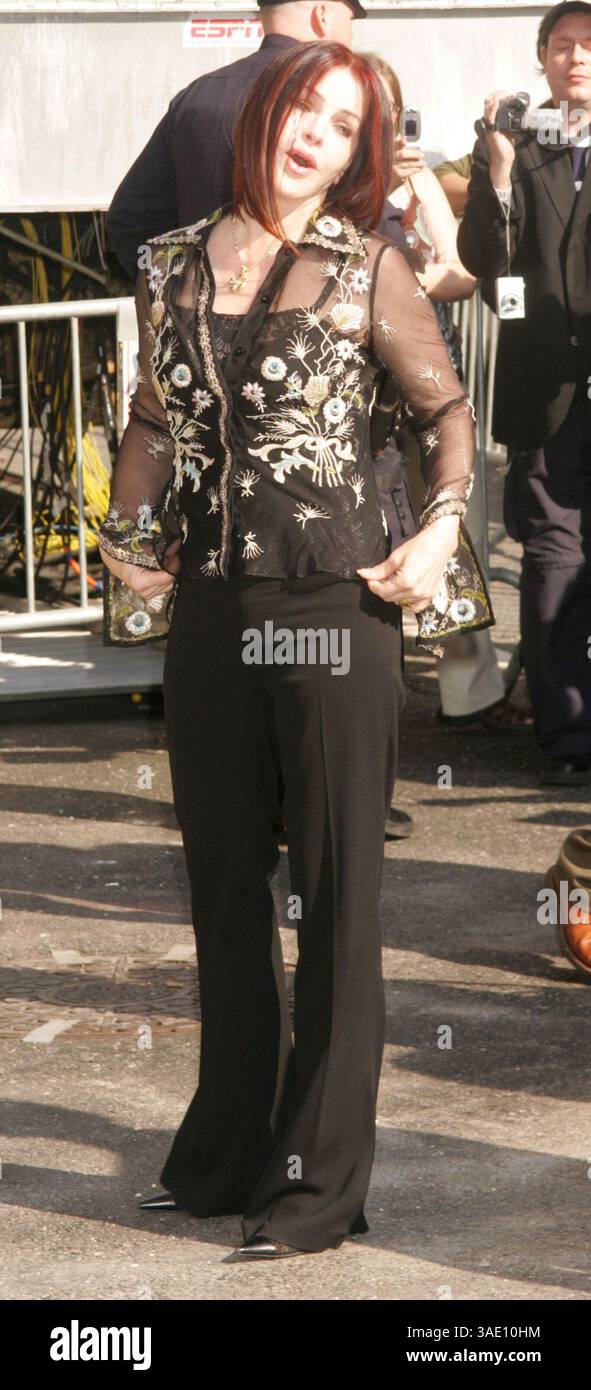 May 11, 2005; New York, NY, USA; PRISCILLA PRESLEY arrives for her ...