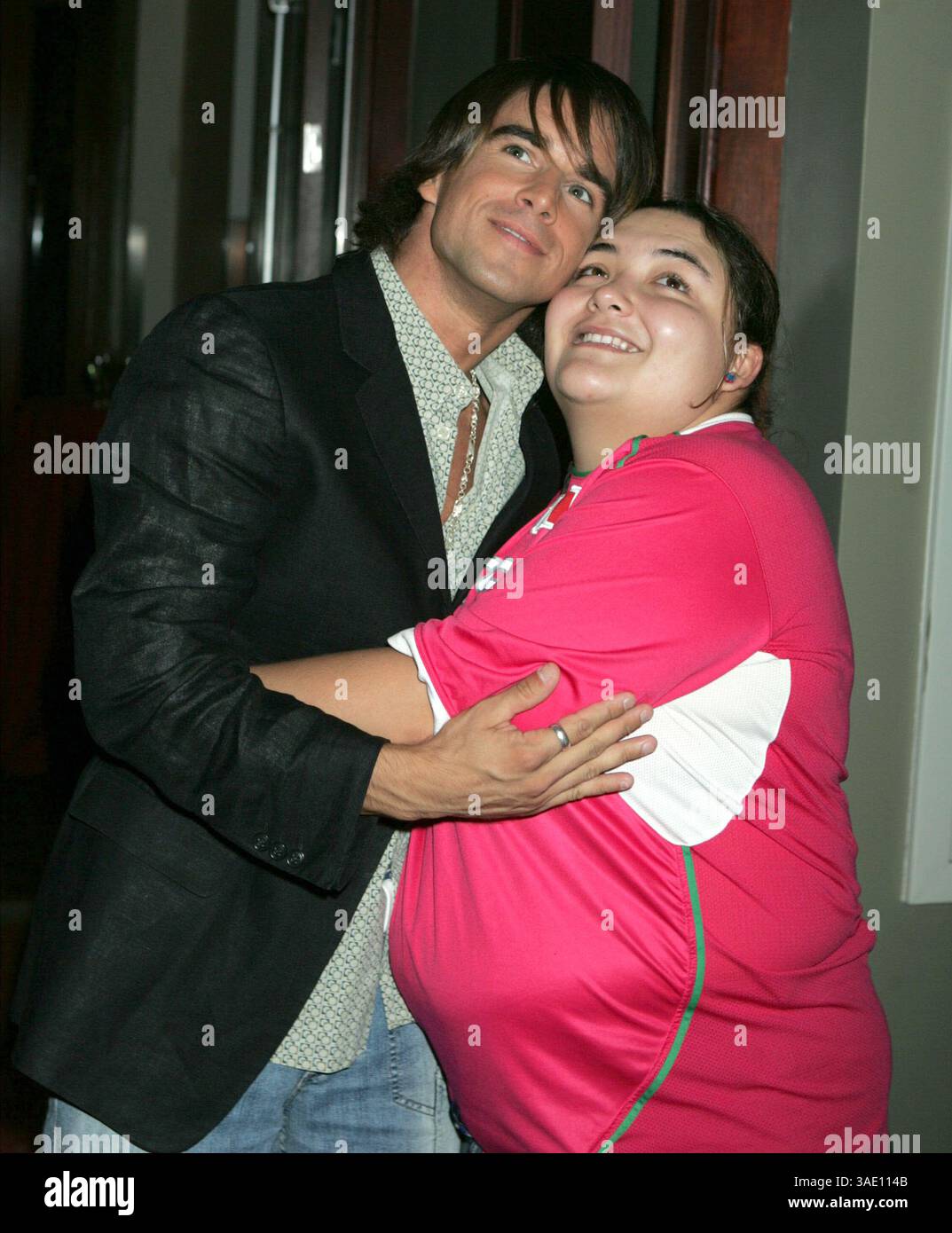 May 16, 2005; New York, NY, USA; Actor LEONARDO REY & actress ALEJANDRA ...