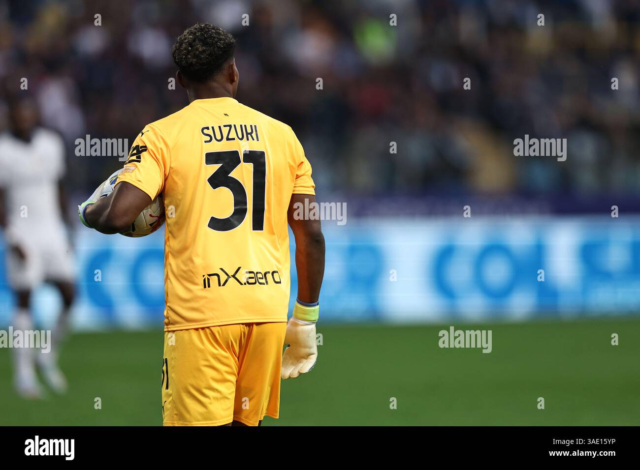 Zion Suzuki (Parma) during the Italian Serie A match between Parma 2-2 ...