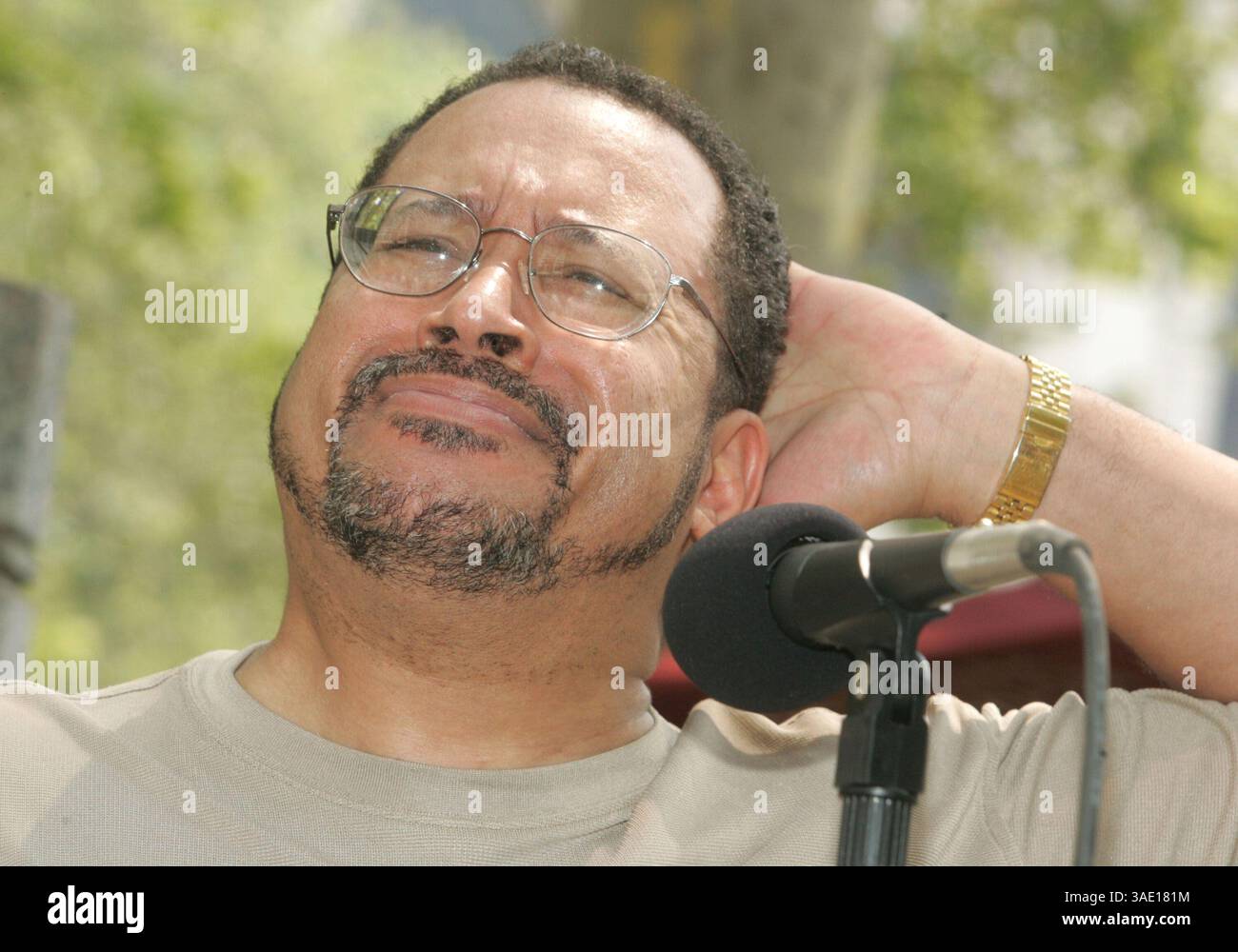 Jul 27, 2005; New York, NY, USA; Author MICHAEL ERIC DYSON discusses ...