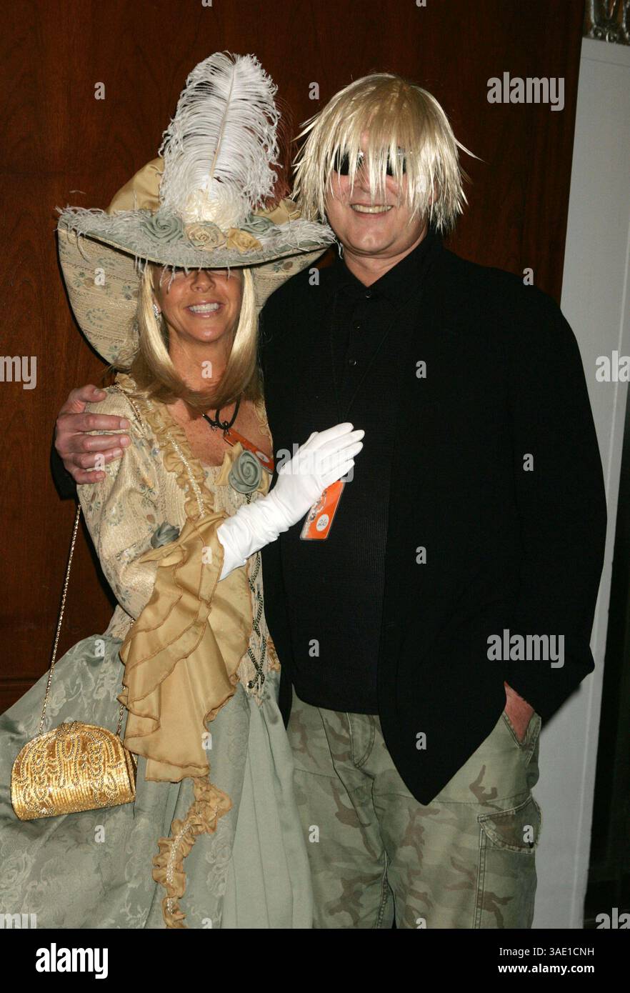 Oct 31, 2005; New York, NY, USA; Actor CHEVY CHASE & his wife JAYNI at ...
