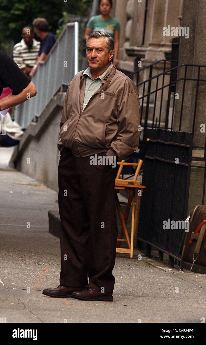 June 5 2008, New York City Actor Robert De Niro was on the set of his ...