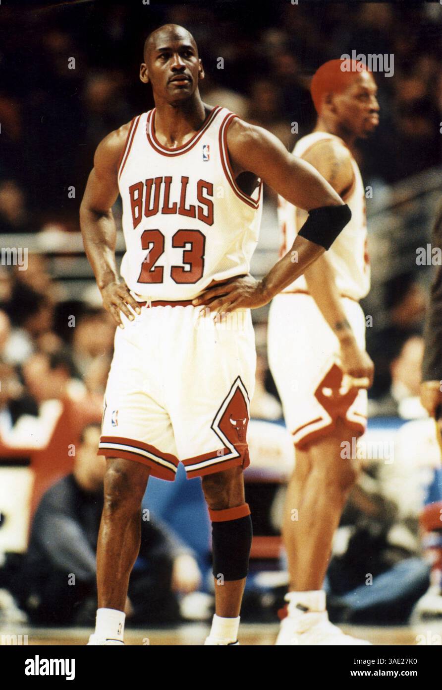 Chicago bulls dennis rodman heat hi-res stock photography and images ...