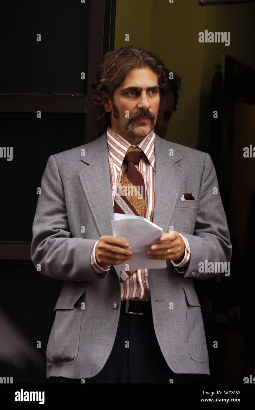August 14 2008, New York City Actor Michael Imperioli on the set of the ...