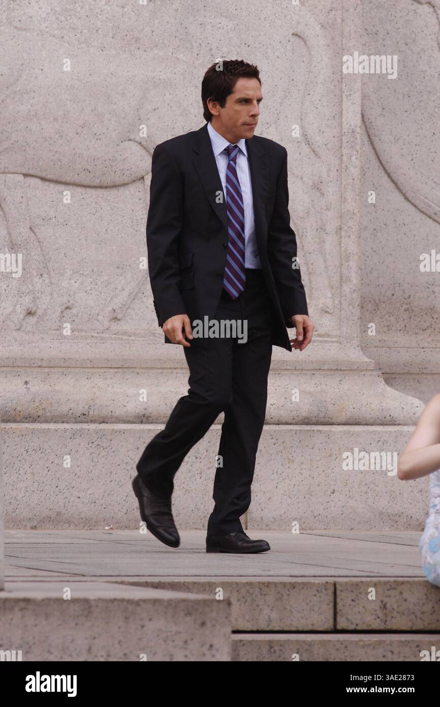 August 18 2008, New York City Actor Ben Stiller was on the set of his ...