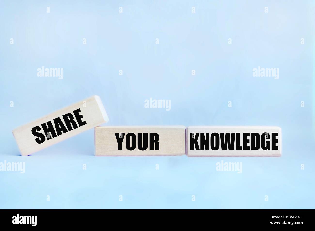 Share your knowledge with a symbol. The conceptual word "Share your ...