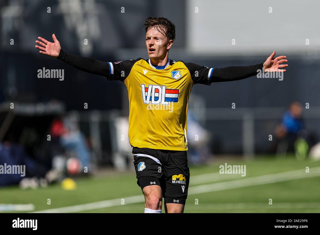 DEN BOSCH, 06-04-2025, Stadium De Vliert, season 2024/2025 Dutch ...