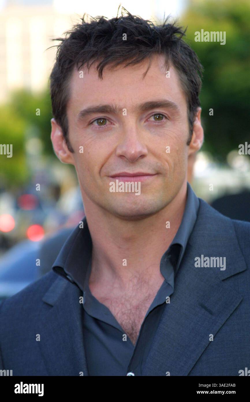 Jun 04, 2001; Los Angeles, CA, USA; Actor HUGH JACKMAN @ the premiere ...