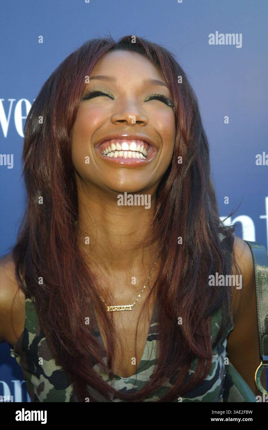 Jun 14, 2001; Los Angeles, CA, USA; Singer BRANDY @ Seventeen Magazine ...