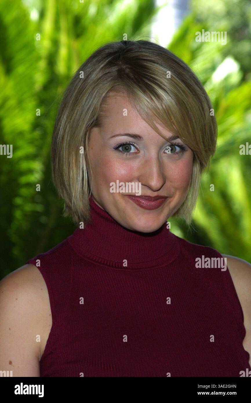 Jul 15, 2001; Los Angeles, CA, USA; Actress ALLISON MACK at the TCA ...