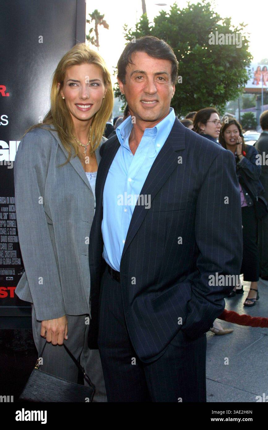 Sylvester stallone flavin 2001 hi-res stock photography and images - Alamy