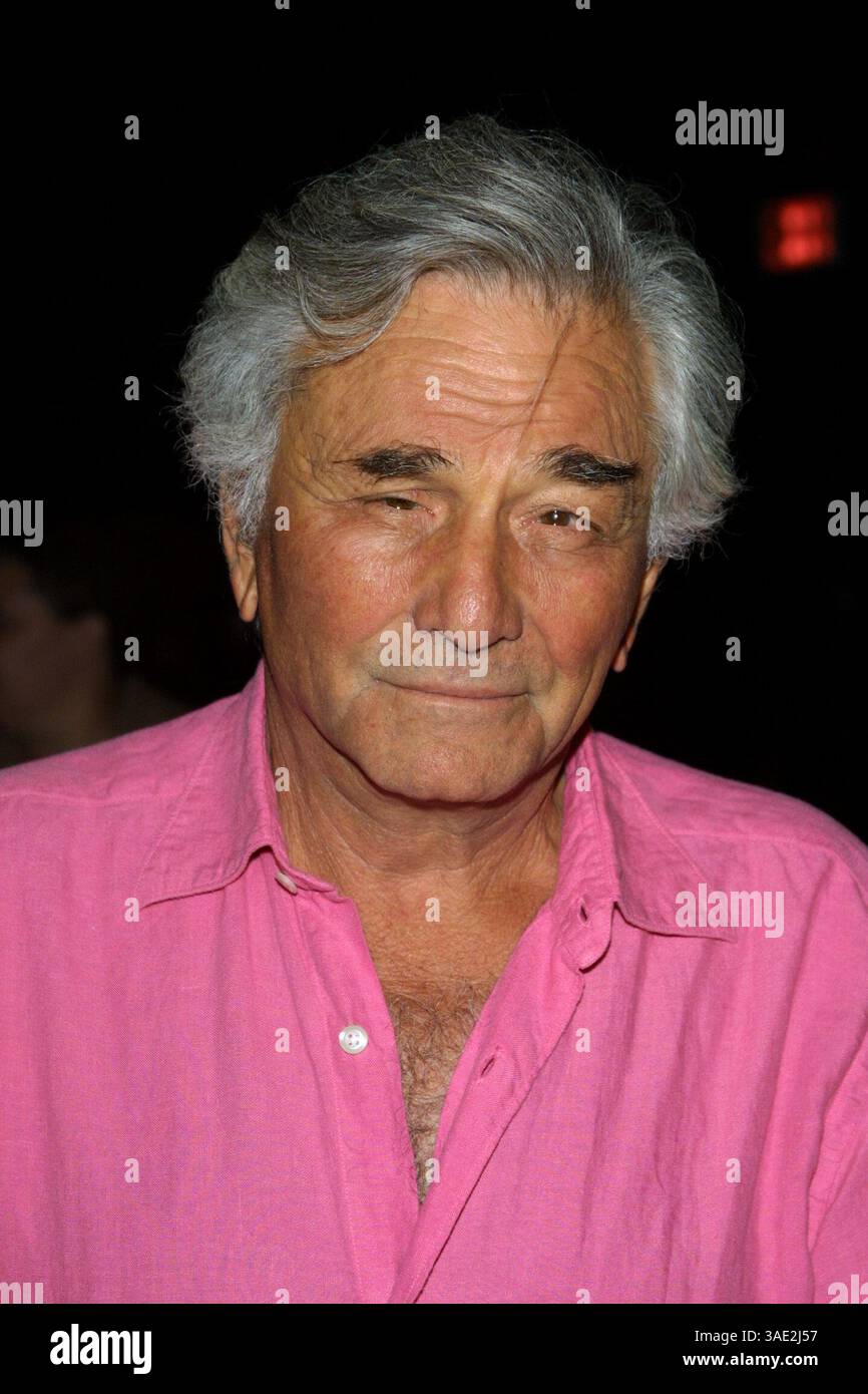 Sep 24, 2001; Los Angeles, CA, USA; Actor PETER FALK @ the 'Lakeboat ...