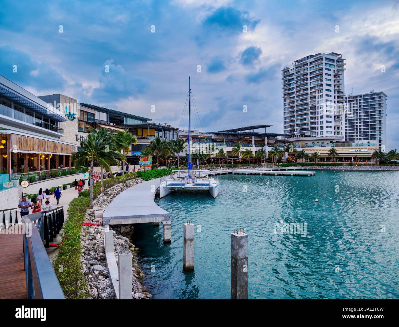 Puerto Cancun, Cancun, Quintana Roo State, Mexico Stock Photo - Alamy