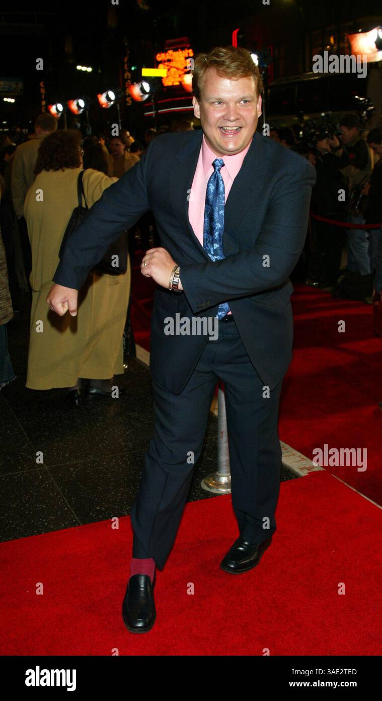 Apr 02, 2002; Hollywood, CA, USA; Actor ANDY RICHTER @ the 'Big Trouble ...