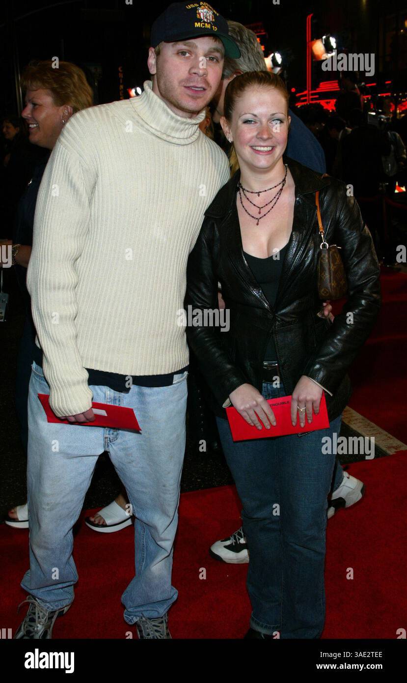 Apr 02, 2002; Hollywood, CA, USA; Actress MELISSA JOAN HART and actor ...