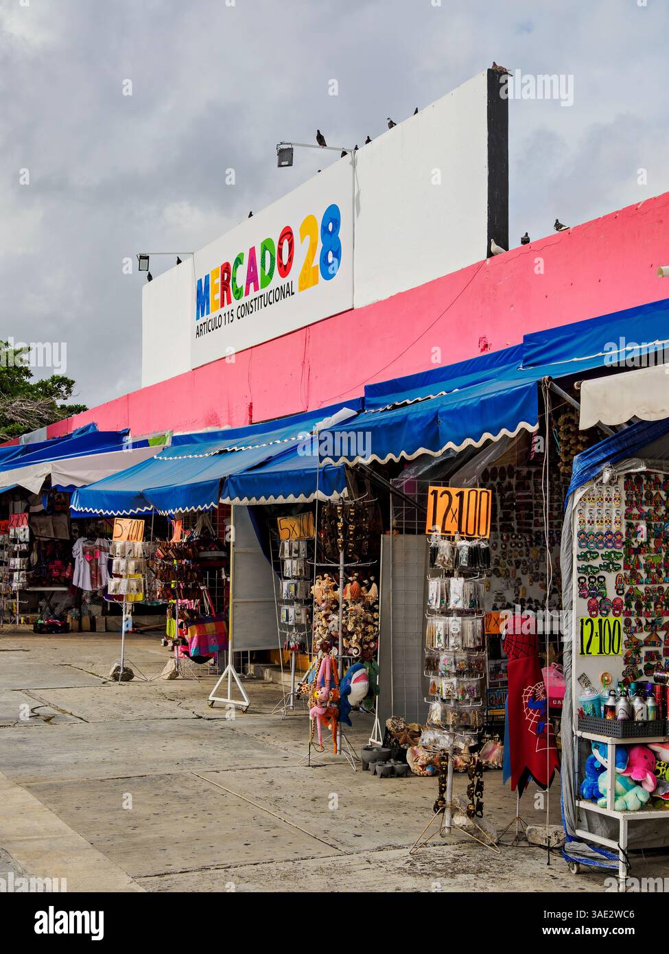 Mercado 28, Cancun, Quintana Roo State, Mexico Stock Photo - Alamy