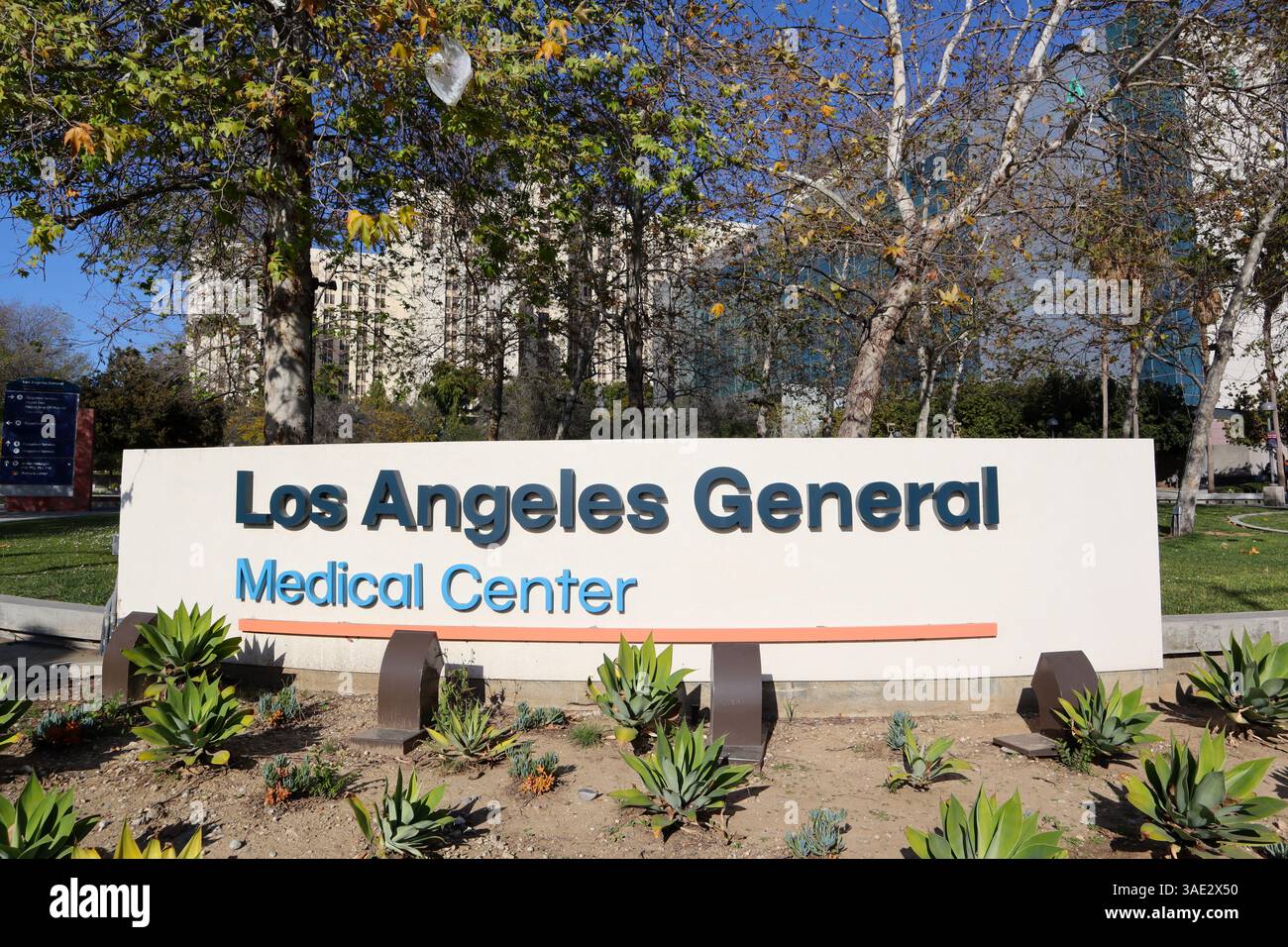Los Angeles, California: Los Angeles General Medical Center Hospital ...