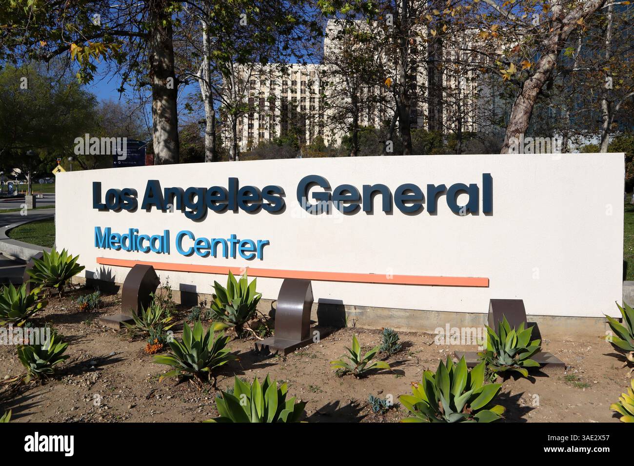 Los Angeles, California: Los Angeles General Medical Center Hospital ...