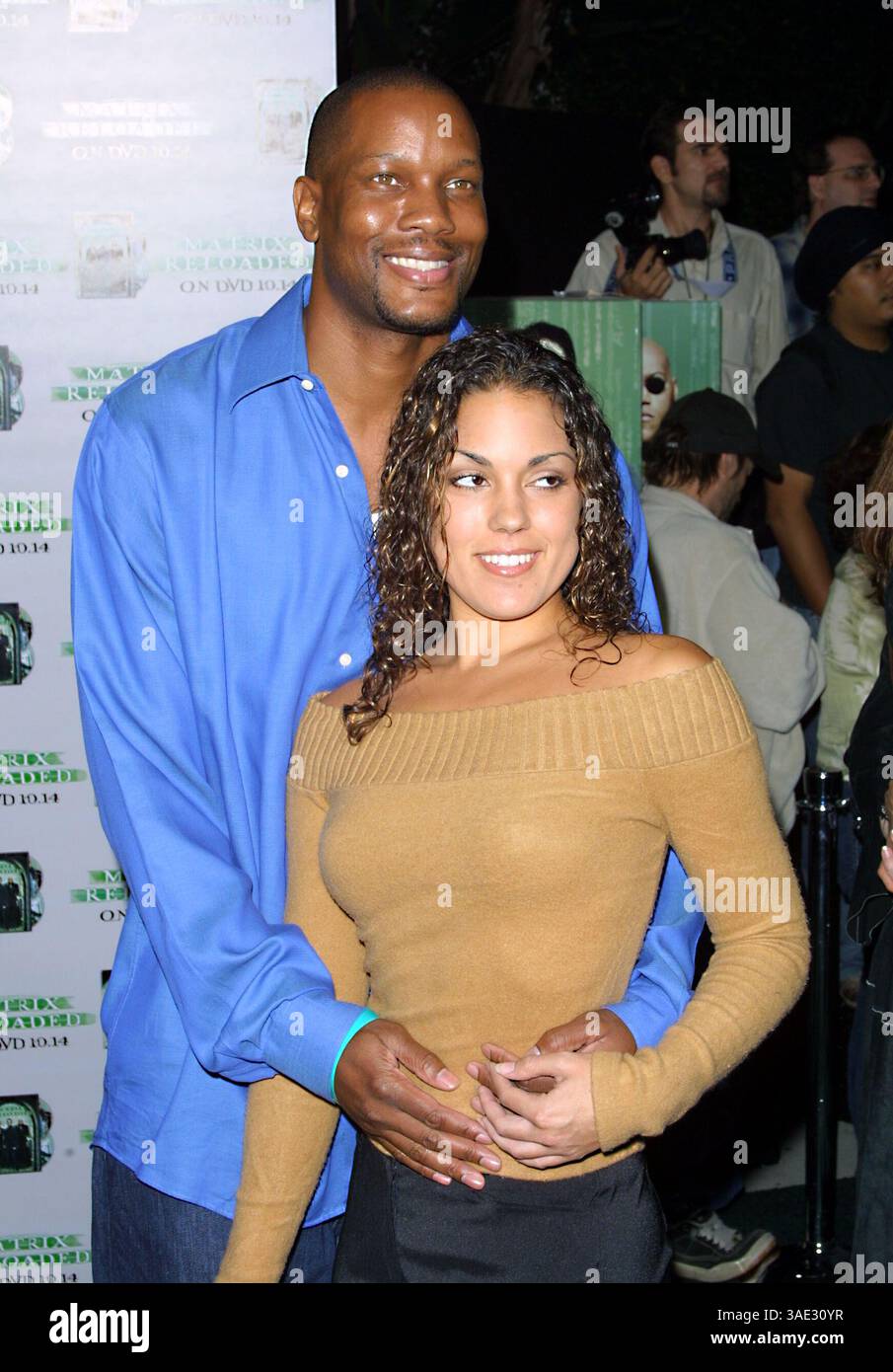 Oct 8, 2003; West Hollywood, California, USA; Actor DWAYNE ADWAY ...