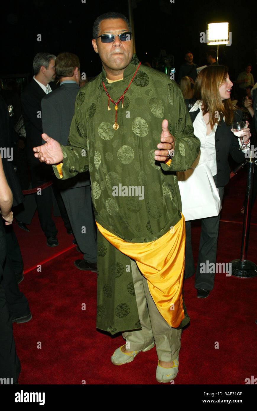 Oct 27, 2003; Los Angeles, California, USA; Actor LAURENCE FISHBURNE at ...