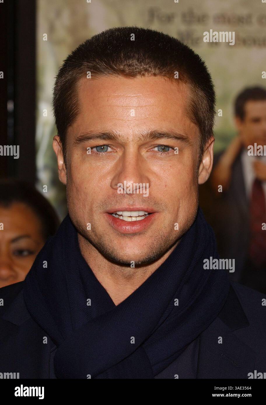 Jan 12, 2004; Hollywood, California, USA; Actor BRAD PITT at the 'Along ...
